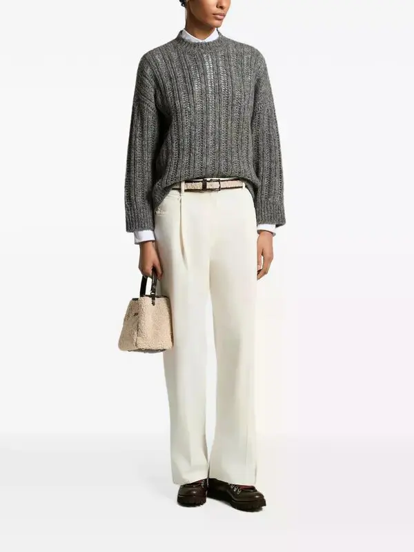 Peserico Faux-fur Leather Belt