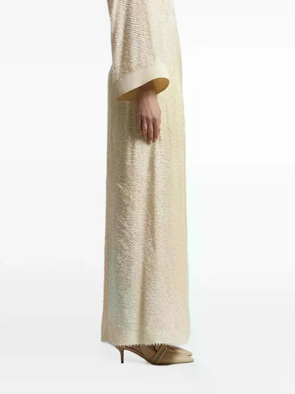 Peserico Textured-finish Maxi Skirt