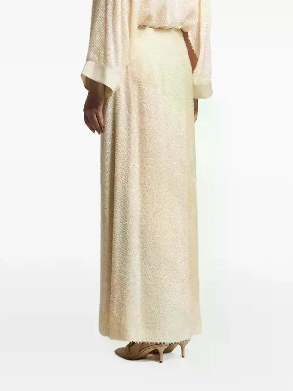 Peserico Textured-finish Maxi Skirt