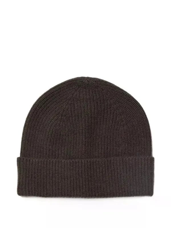 Peserico Jacquard-knit Beanie Hat