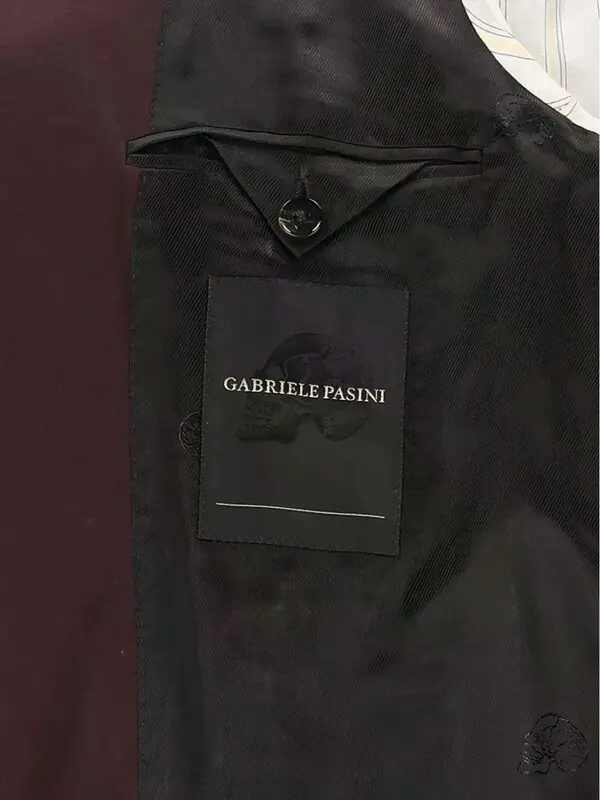 GABRIELE PASINI Double-breasted Peak-lapel Blazer