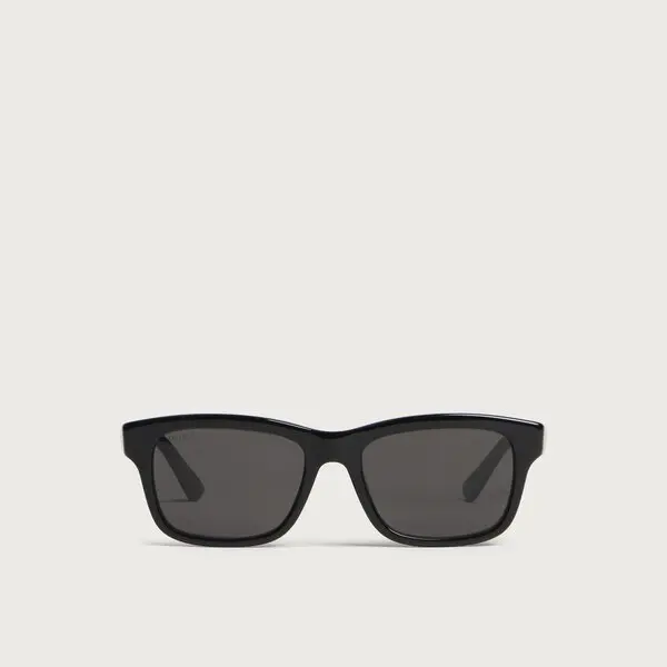 Gucci Gg2243s Lettering Sunglasses - Black/grey