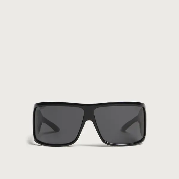 Gucci Gg2274s Lettering Sunglasses - Black/smoke