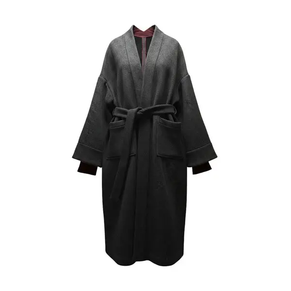 SHADES SUR-MESURE Manteau Alpaga