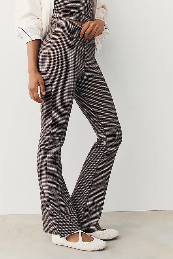 The Upside Znia Flared Pants - Check