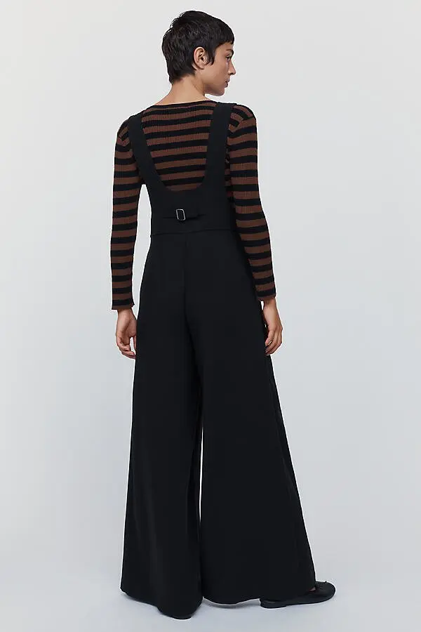 Anthropologie Wide-leg Overalls