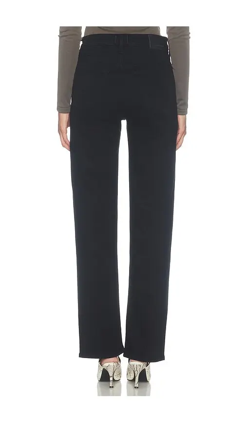 Citizens Of Humanity Palma Straight Long Jean In Black