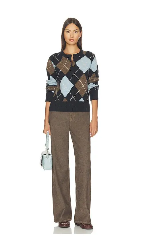 A.L.C. Skyler Cardigan In Black