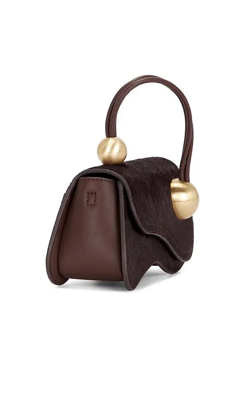 Cult Gaia Kazia Nano Crossbody In Brown