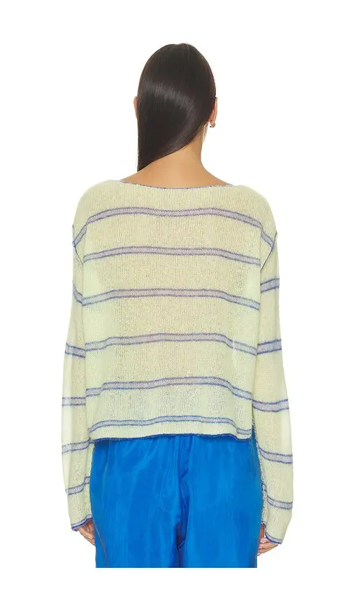 American Vintage Bodyrow Tee In Lemon