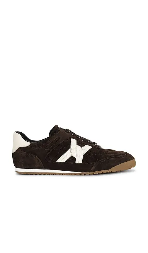 Veronica Beard Natalia Sneaker In Chocolate