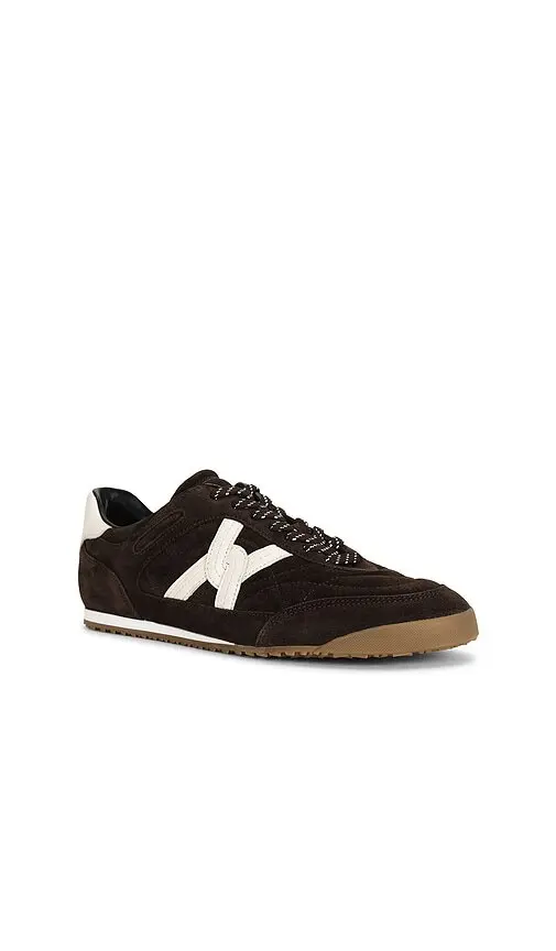 Veronica Beard Natalia Sneaker In Chocolate