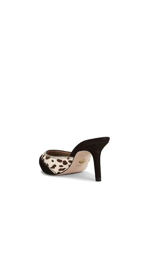Veronica Beard Lisa Western Mule Pump In Brown