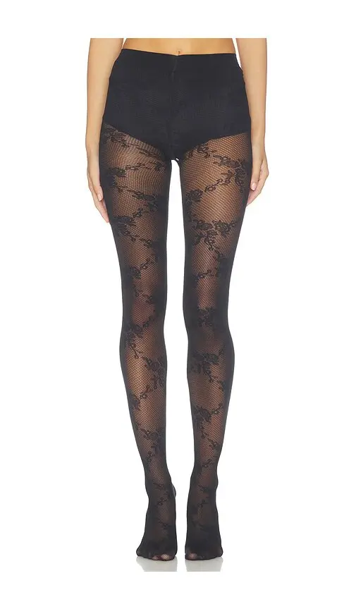 Wolford Floral Lace Tights