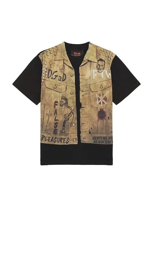 PLEASURES X Dead Kennedys Vest Heavyweight Tee