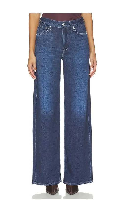 Rag & Bone Miramar Terry Sofie Full Length In Blue