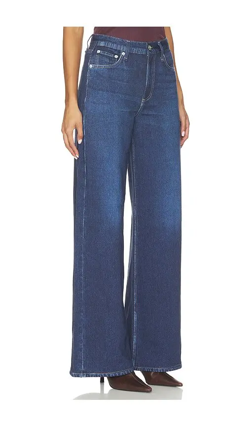 Rag & Bone Miramar Terry Sofie Full Length In Blue