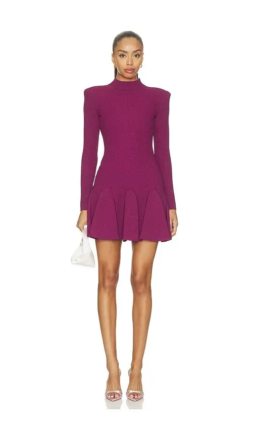 Retrofete Sydonie Knit Dress In Purple - Grosseille