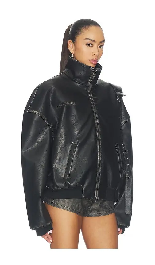 MARRKNULL Underarm Bag Leather Jacket