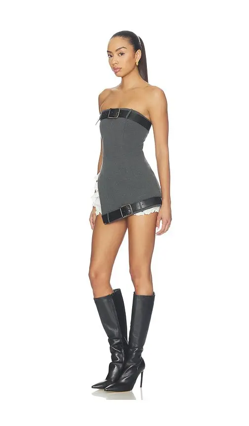 MARRKNULL Dislocation Crop Dress