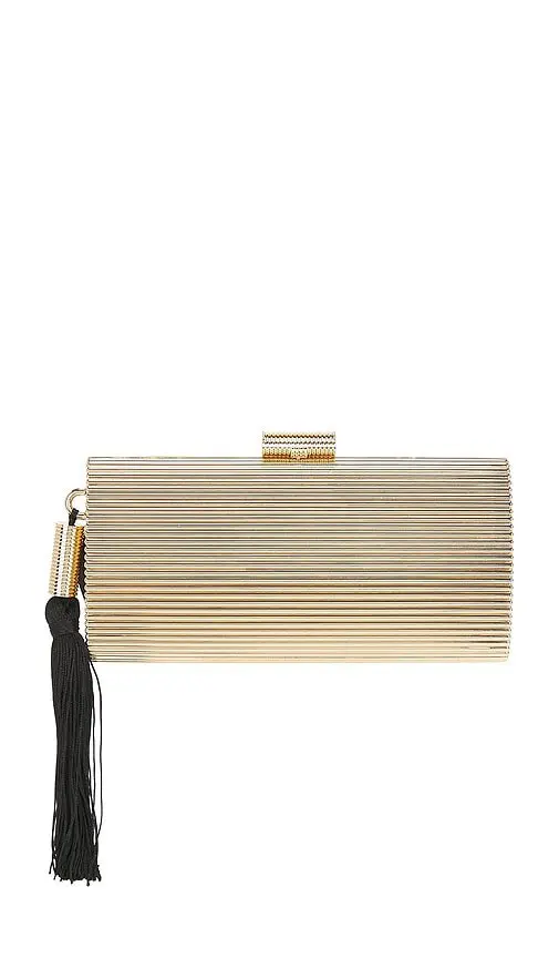 Retrofete Amber Clutch In Metallic