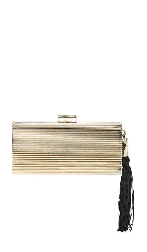 Retrofete Amber Clutch In Metallic