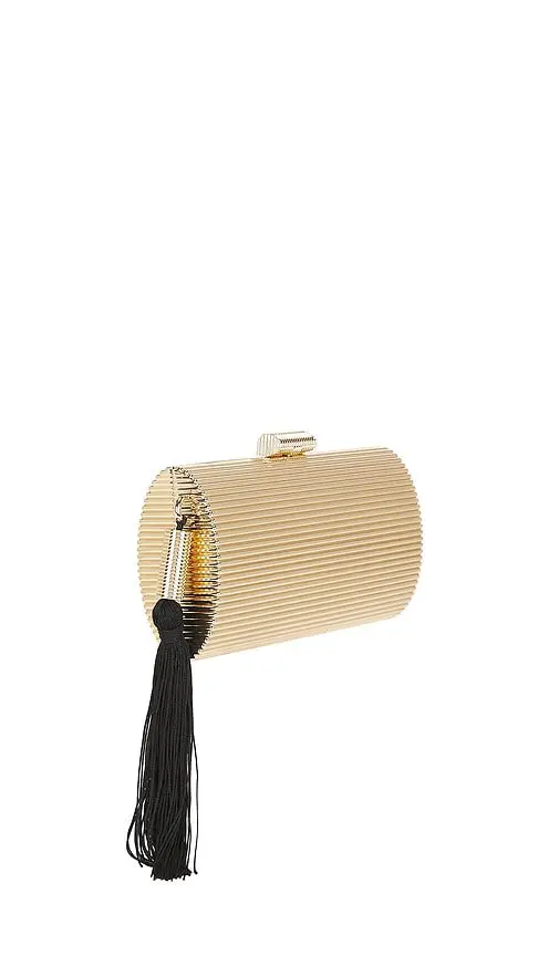 Retrofete Amber Clutch In Metallic