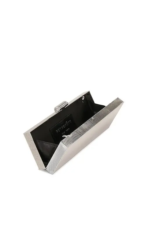 Retrofete Amaritha Clutch In Metallic