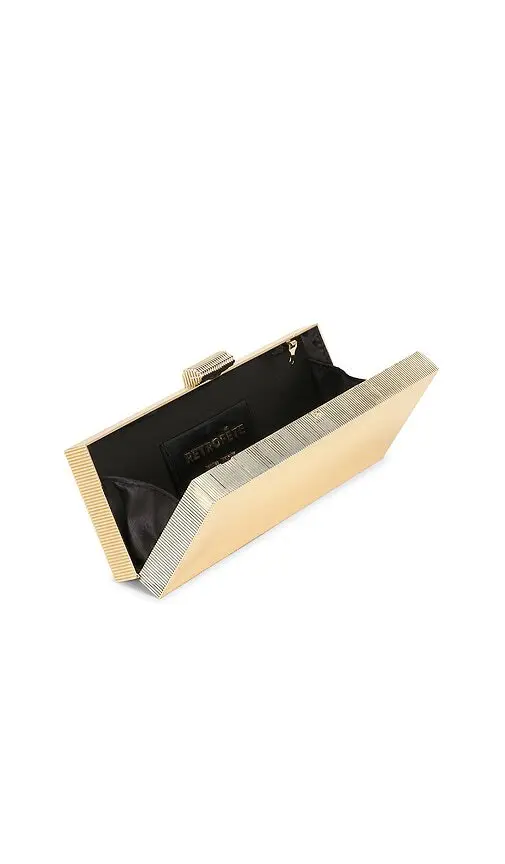 Retrofete Amaritha Clutch In Metallic