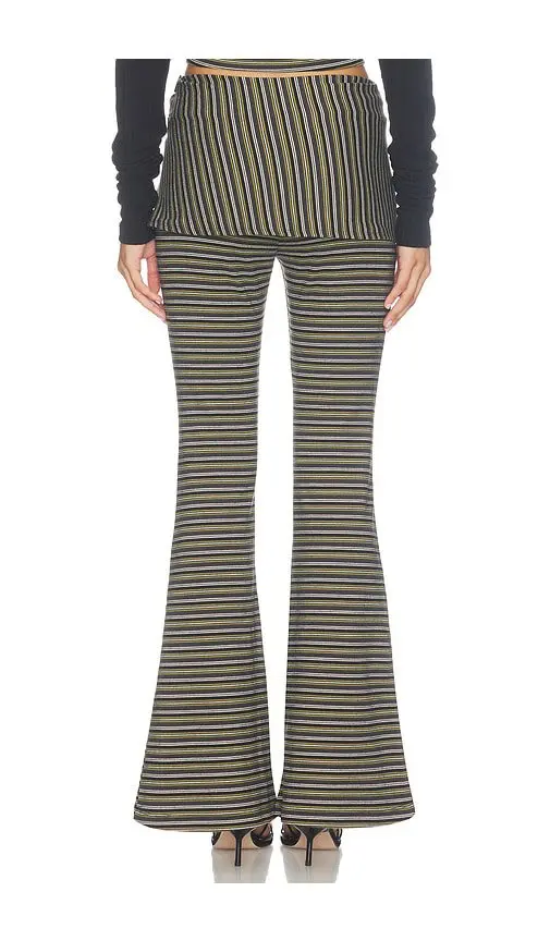 ZEMETA Olive Grove Stripe Fleece Pant
