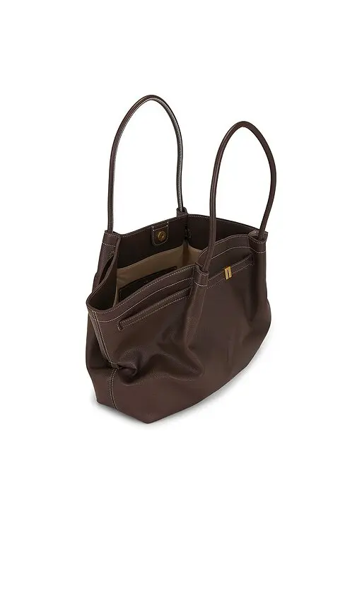 Jw Pei Hana Large Tote Bag In Brown