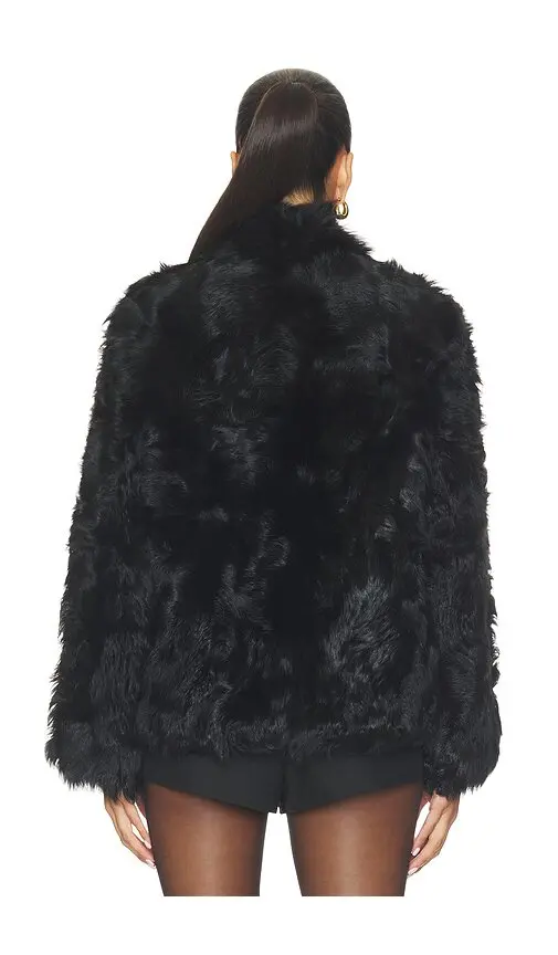 Source Unknown Lyn Long Hair Shearling Jacket