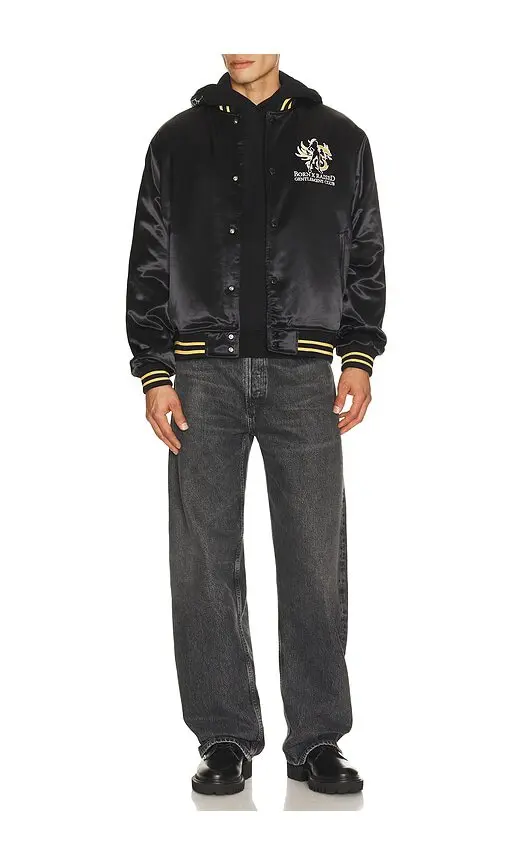 BORN X RAISED Gentlemens Club Souvenir Jacket