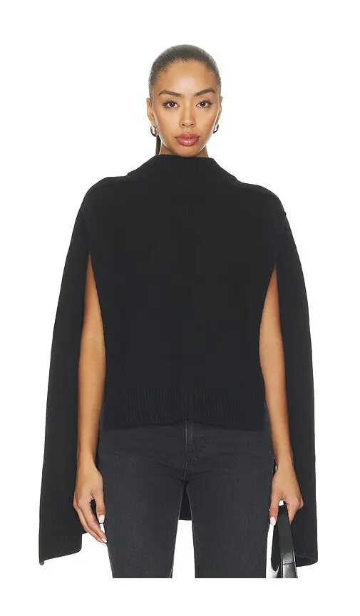Source Unknown Noa Wool Cape Sweater