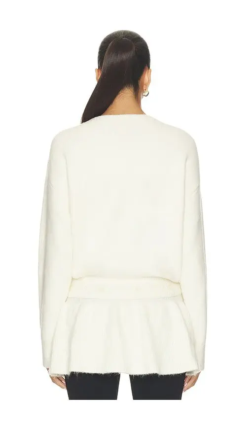 Source Unknown Corinth Peplum Sweater