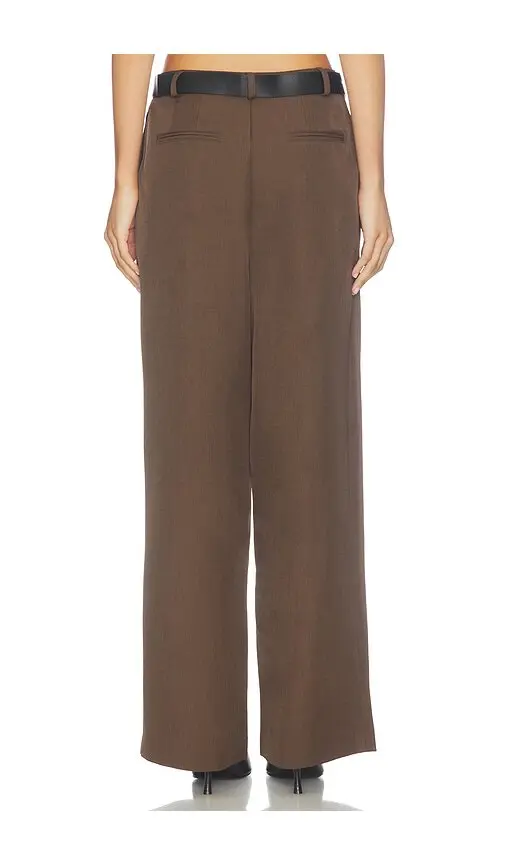 Source Unknown Matteo Belted Tuck Trousers