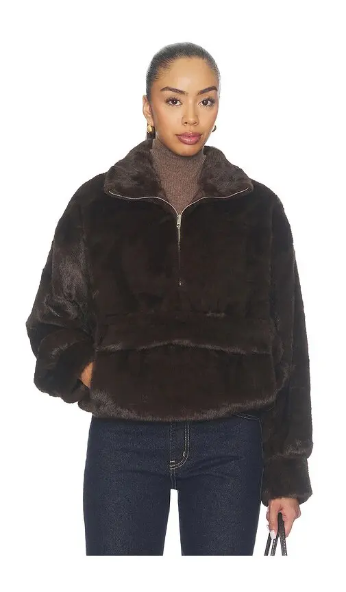 Source Unknown Zvika Faux Fur Anorak