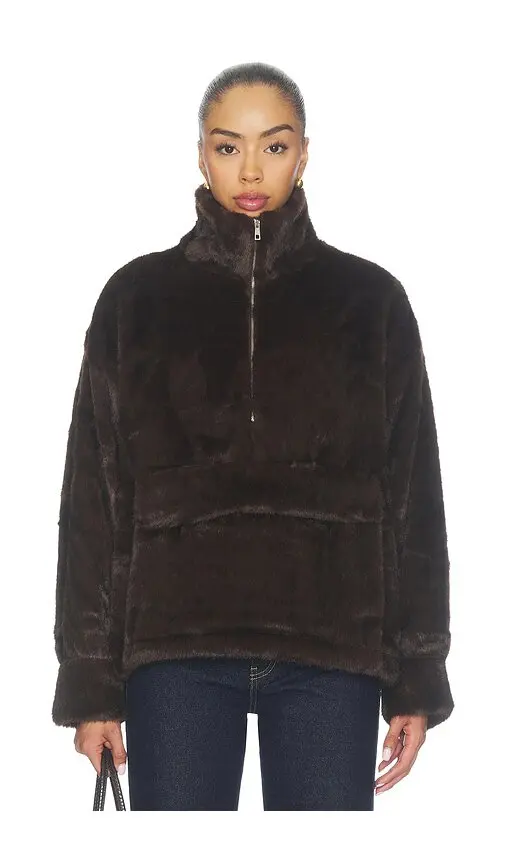 Source Unknown Zvika Faux Fur Anorak