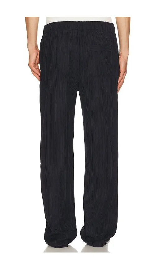 Frescobol Carioca Luan Wood Knitted Relaxed Trouser