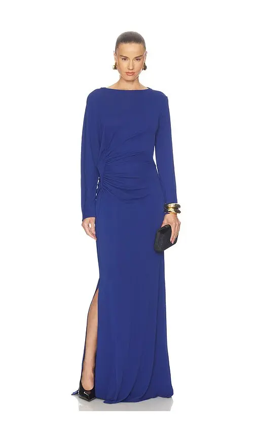 Silvia Tcherassi Laken Dress In Blue