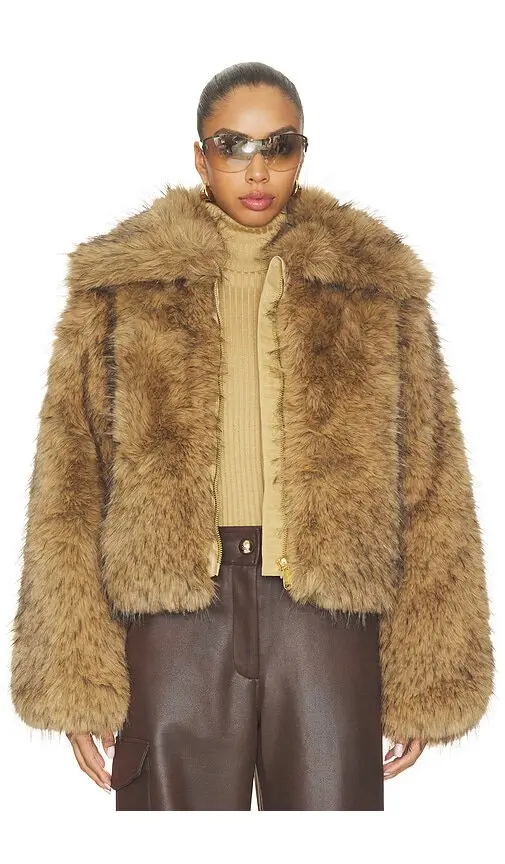 Goldbergh Nuku Jacket In Brown