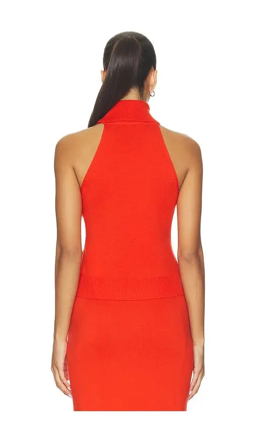Monse Twist Front Top In Red