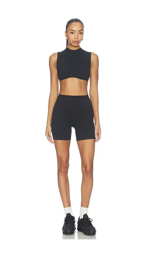 NIKESKIMS Mock Neck Bra In Black
