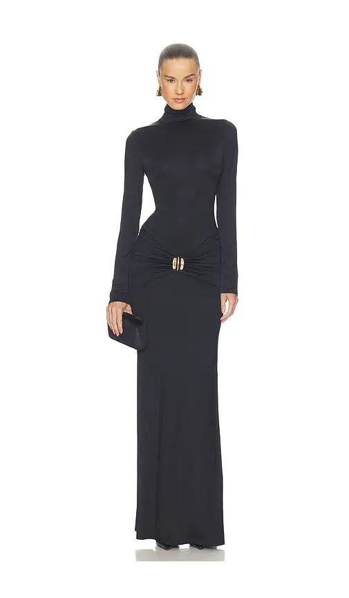 Delfi Daliah Dress - Black