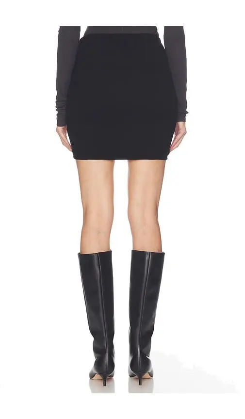Enza Costa Silk Rib Twist Skirt