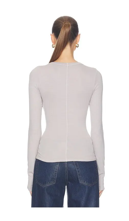 Enza Costa Vsilk Rib Essential Crew