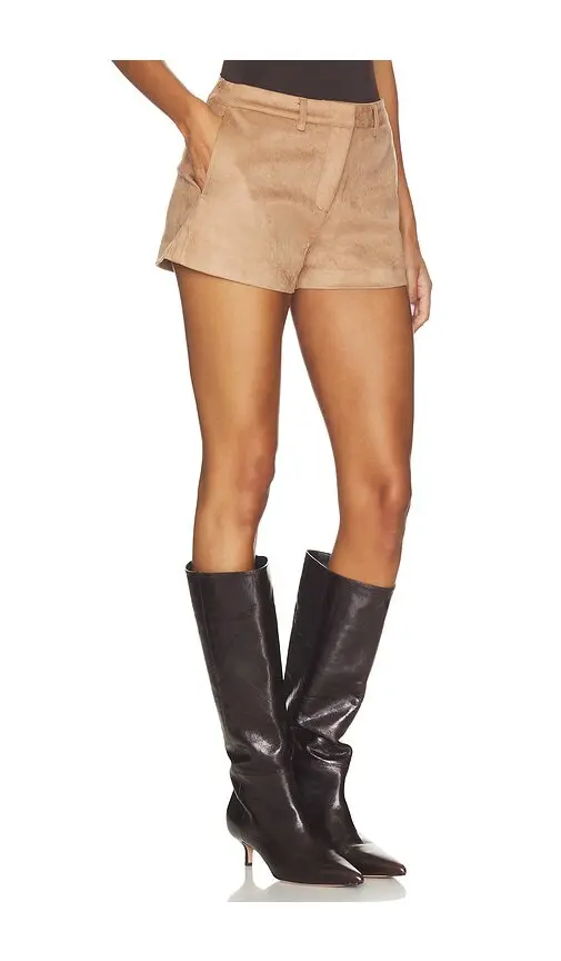 SNDYS. Archer Faux Suede Short