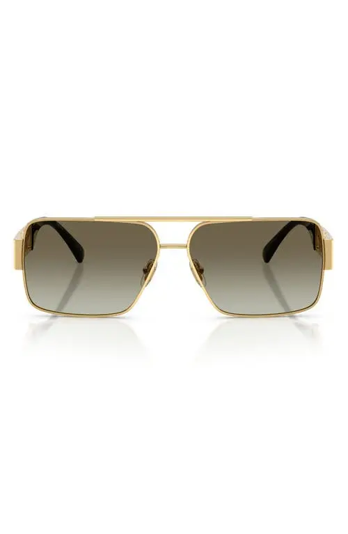Versace Ve2290 61mm Gradient Rectangular Sunglasses