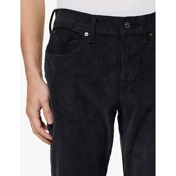 7 For All Mankind The Straight Acid Corduroy Trousers