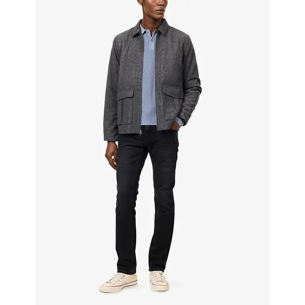 Paige Federal Straight-leg Denim Jeans